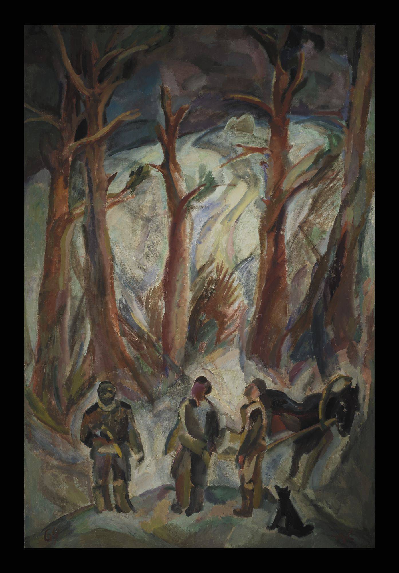 Pine Trees by Andronov, Nikolai | Russian Art Dealer